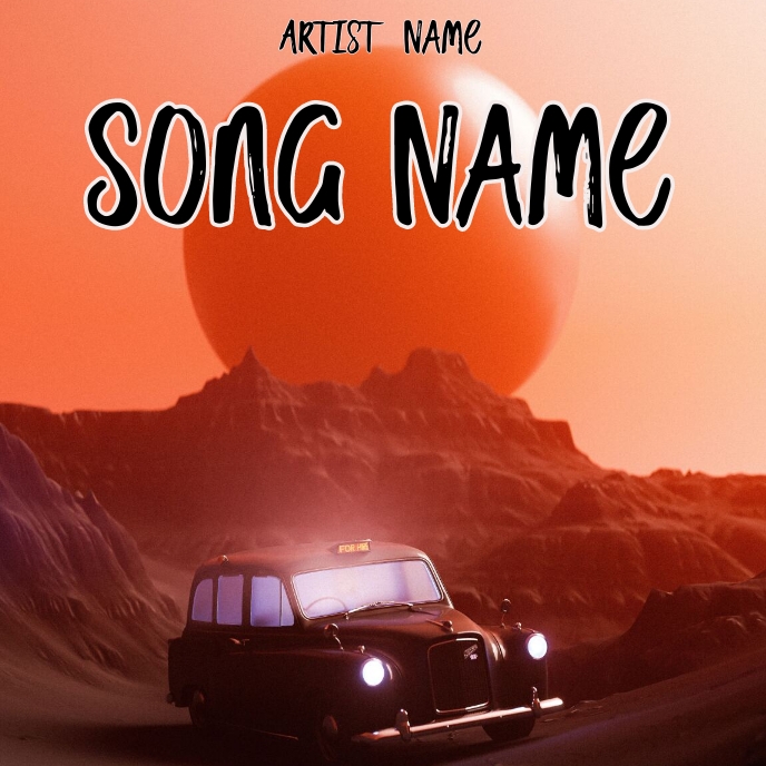 Album Cover Art Template | PosterMyWall