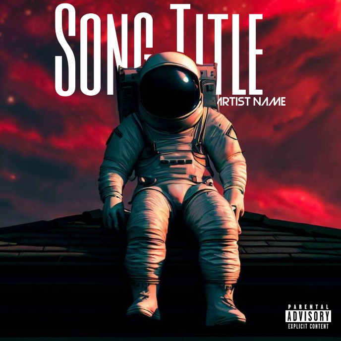 Album Cover Art Template | PosterMyWall