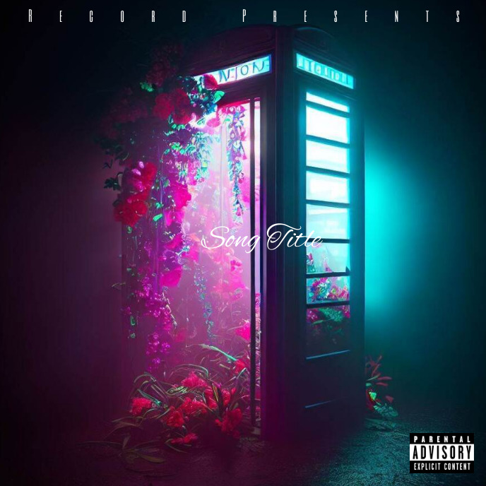 Album Cover Art Template Postermywall
