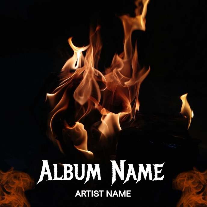 Album Cover Artwork Template | PosterMyWall