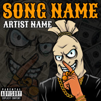 Album Cover - Need A Spliff Template | PosterMyWall