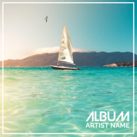 Album cover of beach Template | PosterMyWall