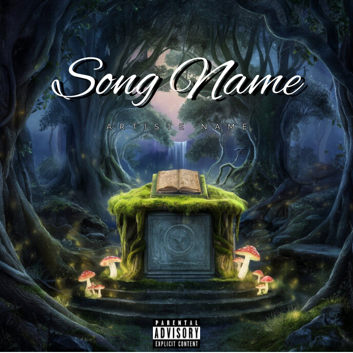 album cover book Template | PosterMyWall