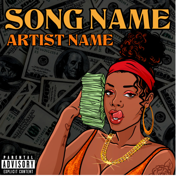 Copy of Album Cover - Cash Queen | PosterMyWall