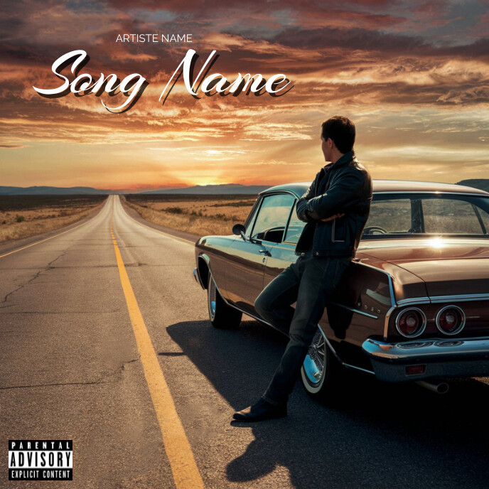 album cover classical car Templat | PosterMyWall