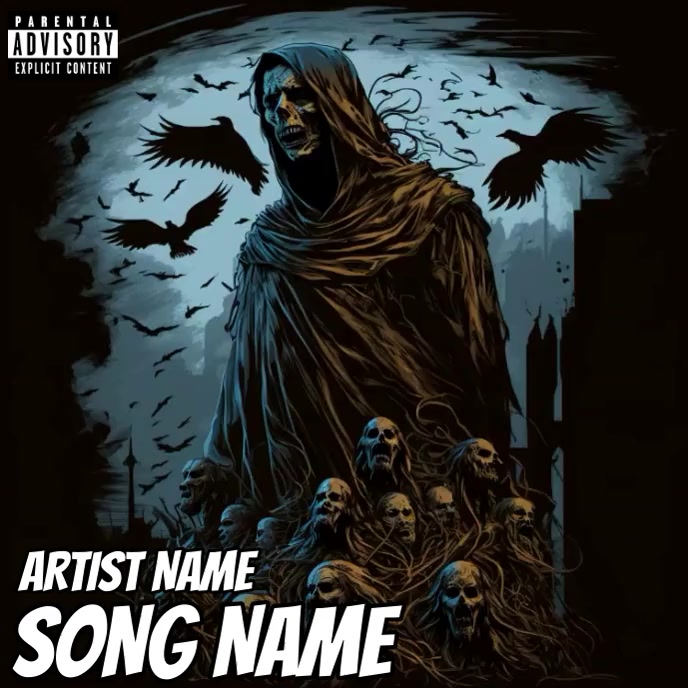 Album Cover - Death Touch Template | PosterMyWall