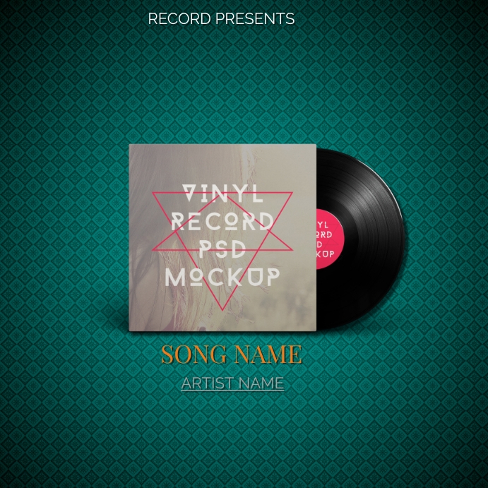 ALBUM COVER Template | PosterMyWall