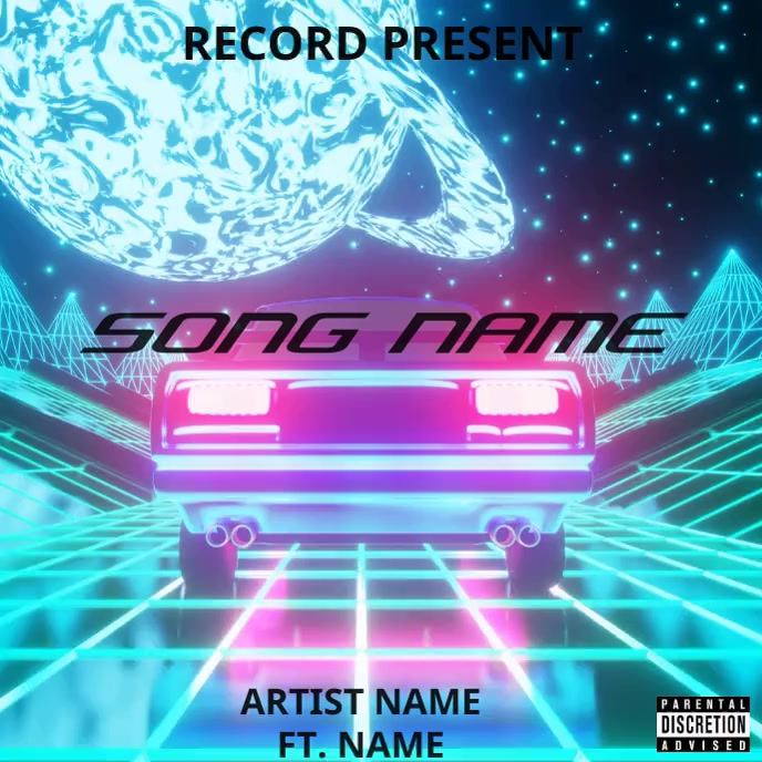 Album cover Template | PosterMyWall