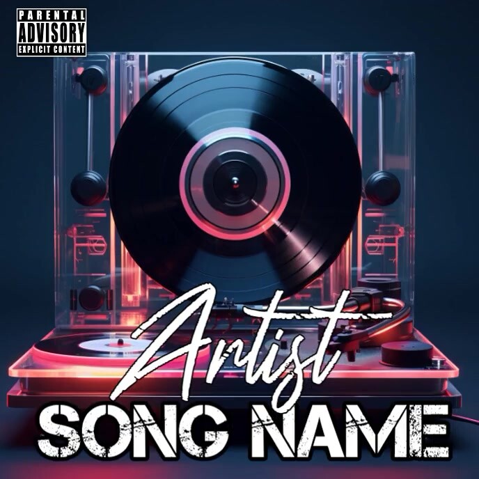 album cover Template | PosterMyWall