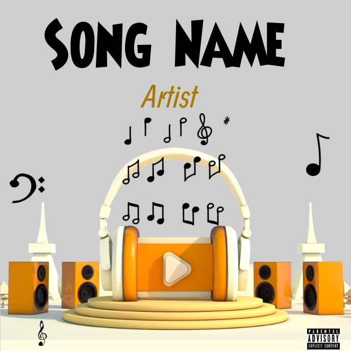 Album cover Template | PosterMyWall