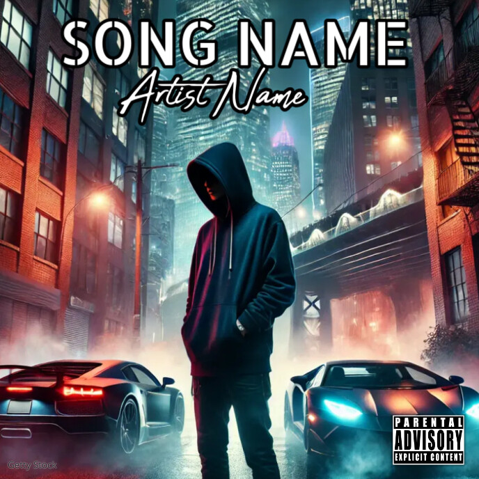 album cover Template | PosterMyWall