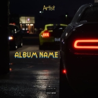 Rain on the Window Album cover Art template | PosterMyWall