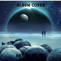 Moon ALBUM COVER Template | PosterMyWall