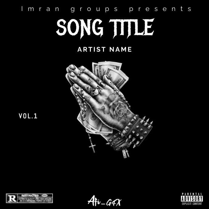 ALBUM COVER Template | PosterMyWall