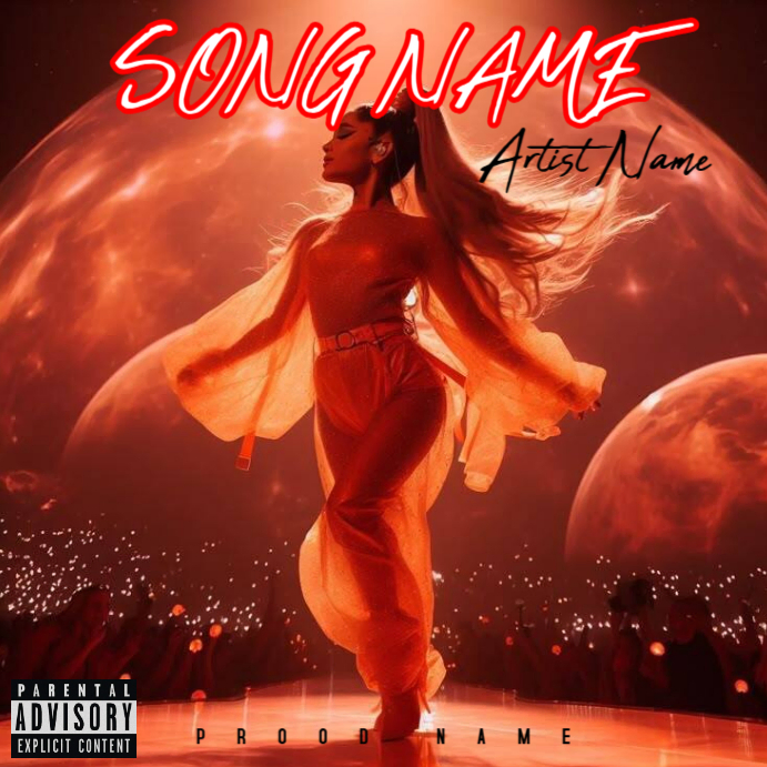 album cover Template | PosterMyWall