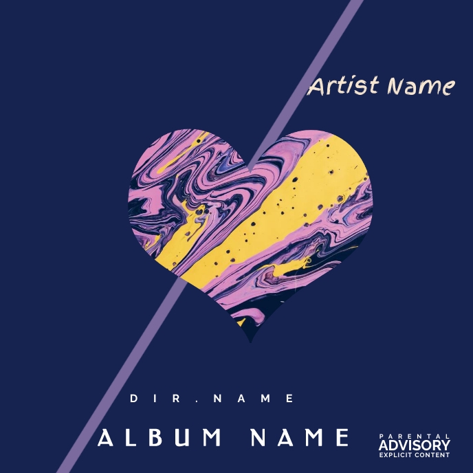 Album cover Template | PosterMyWall