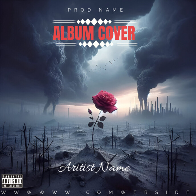 album cover Template | PosterMyWall