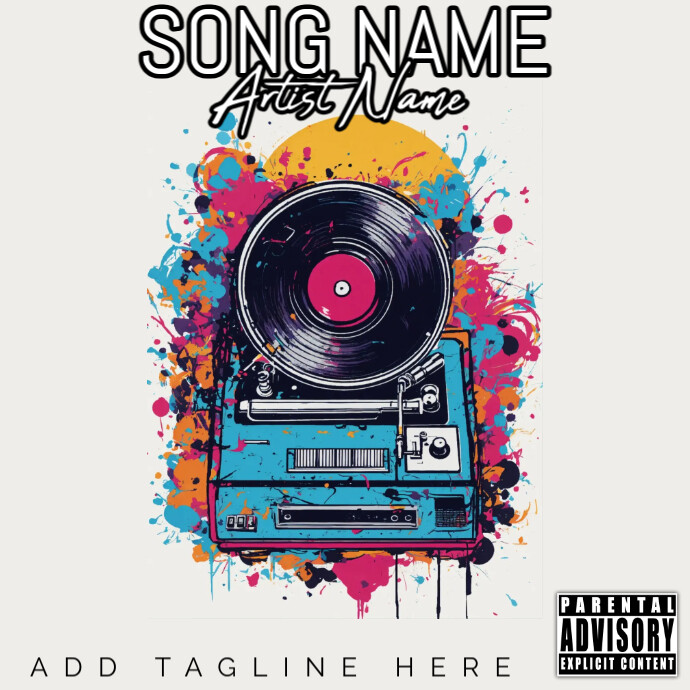 ALBUM COVER Template | PosterMyWall