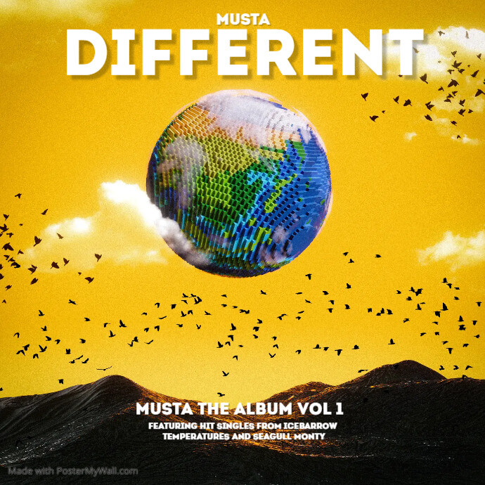 Album Cover Template | PosterMyWall