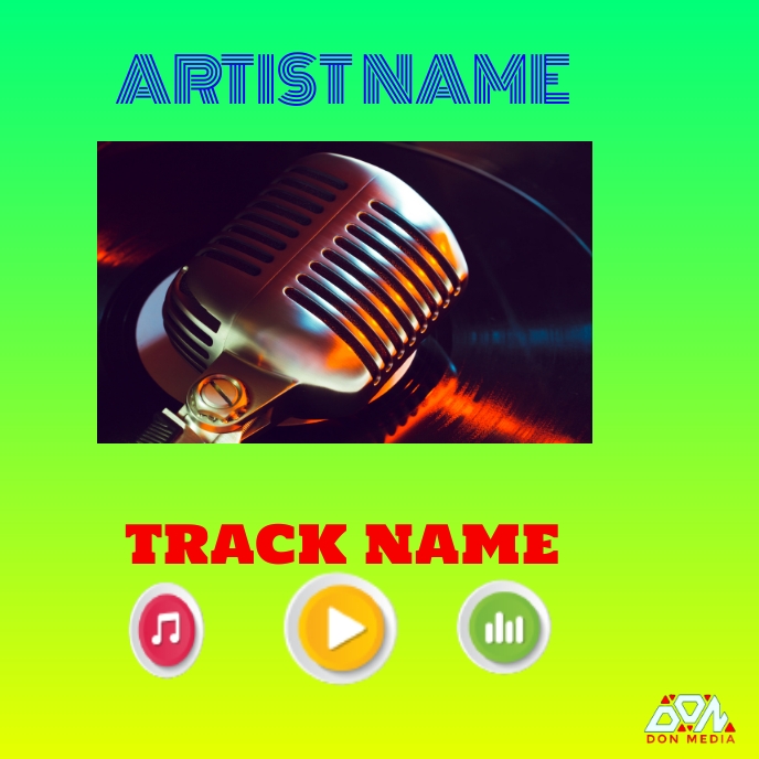 ALBUM COVER Template | PosterMyWall