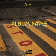 Rain on the Window Album cover Art template | PosterMyWall