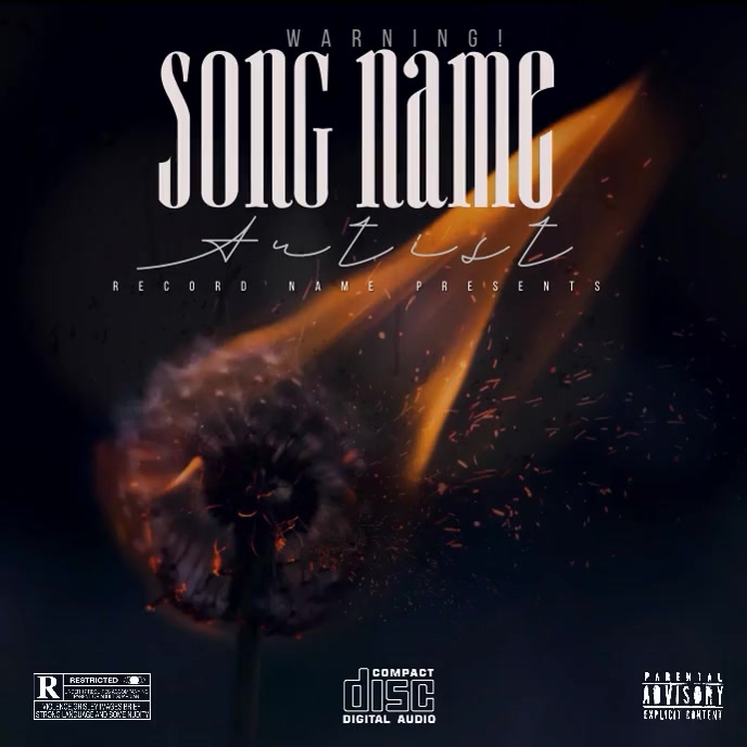 ALBUM COVER Template | PosterMyWall