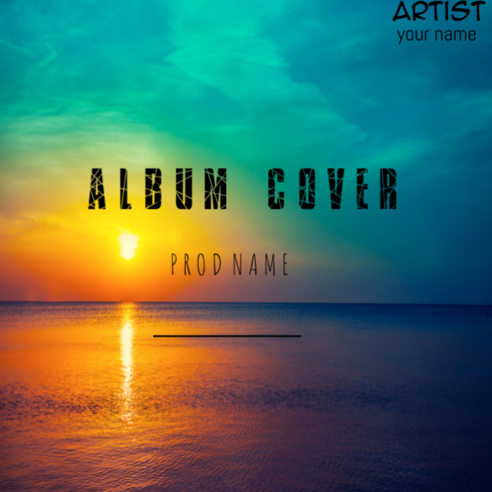 album cover Template | PosterMyWall