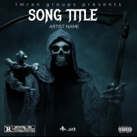 Simple sky album cover template | PosterMyWall