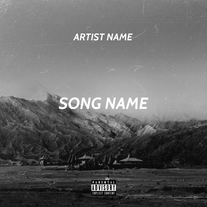 Album Cover Template | PosterMyWall