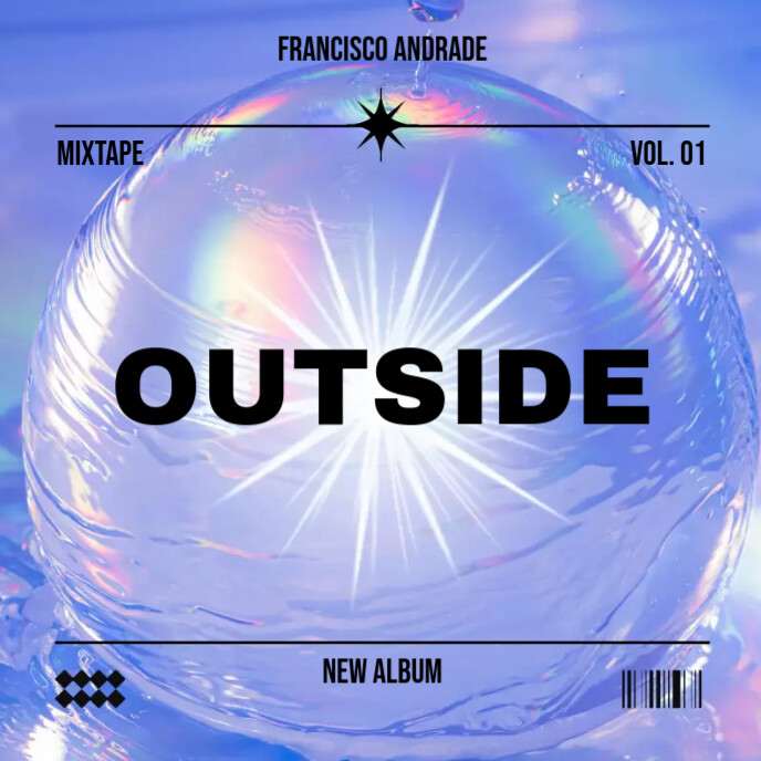 Plantilla de OUTSIDE Album Cover | PosterMyWall