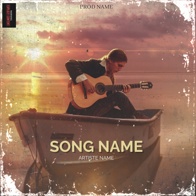 album cover Template | PosterMyWall