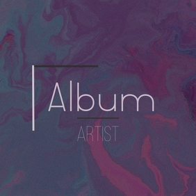 Simple and clean Album Cover Art Template | PosterMyWall