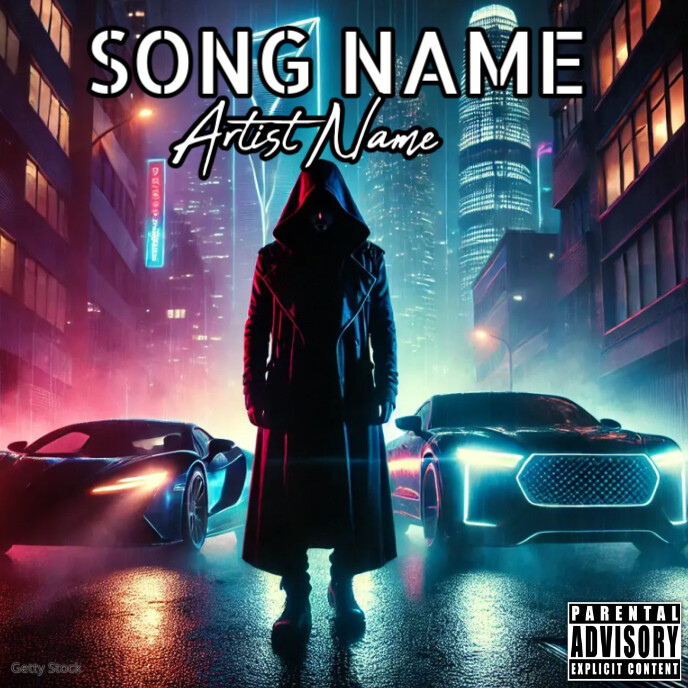 album cover Template | PosterMyWall