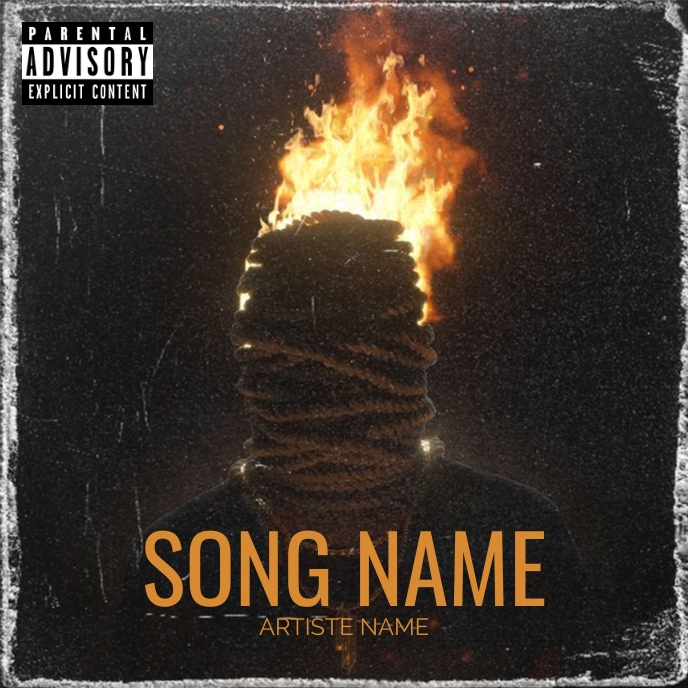 ALBUM COVER Template | PosterMyWall