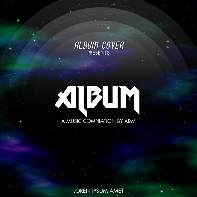 Album Cover Template | PosterMyWall