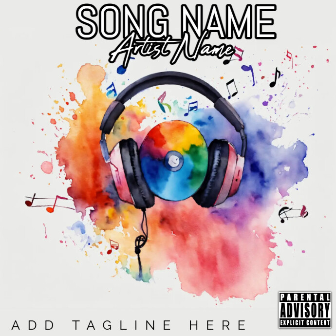 ALBUM COVER Template | PosterMyWall