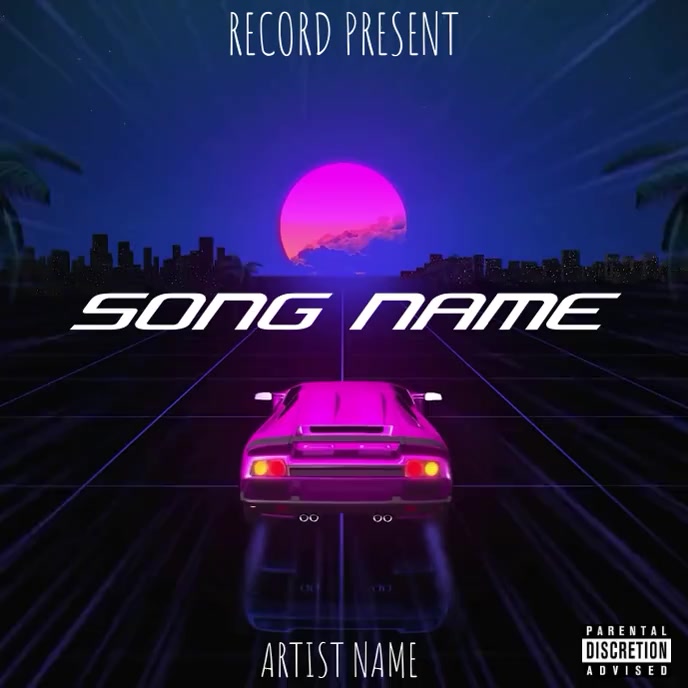 Album cover Template | PosterMyWall