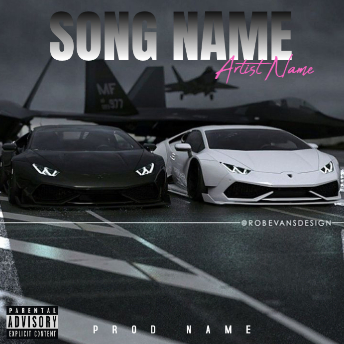 album cover Template | PosterMyWall