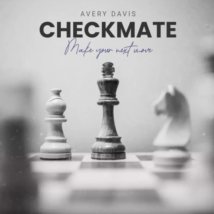 CHECKMATE Album Cover Templat | PosterMyWall