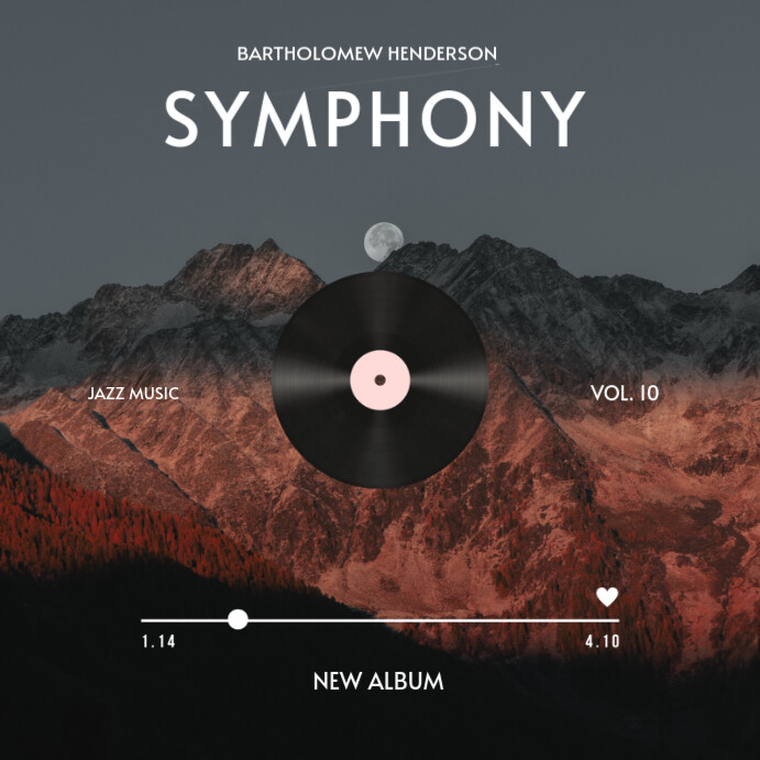 Plantilla de Symphony Album Cover | PosterMyWall