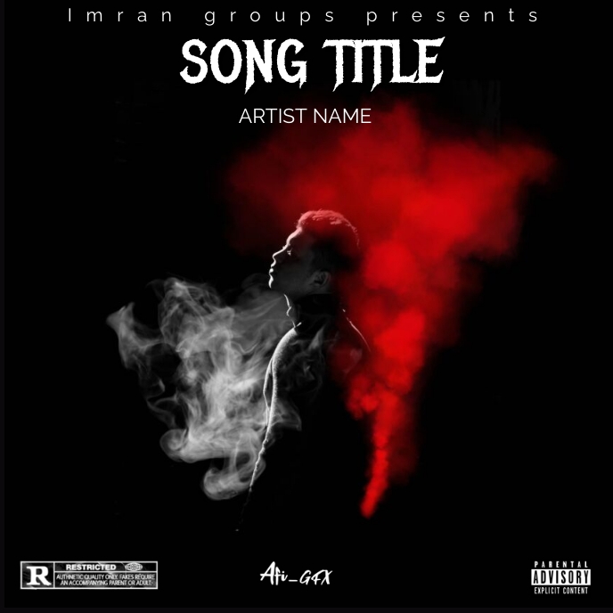 ALBUM COVER Template | PosterMyWall