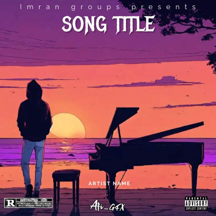 ALBUM COVER Template | PosterMyWall
