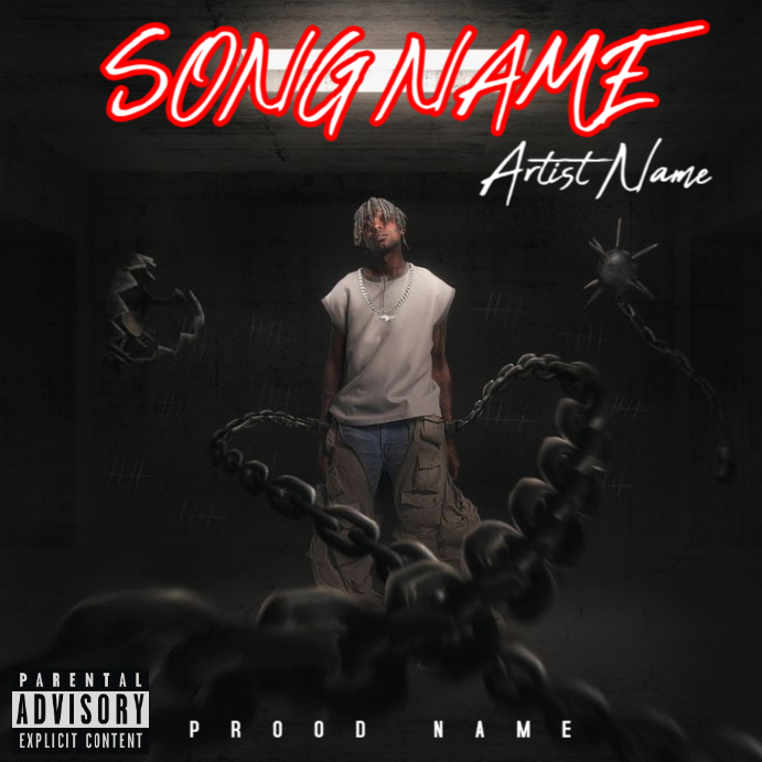 album cover Template | PosterMyWall