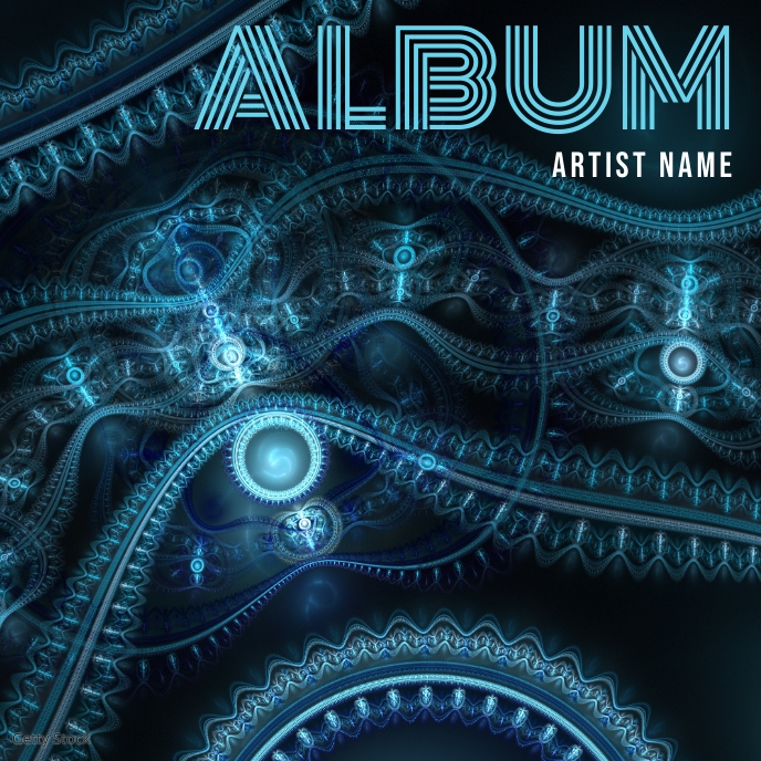 album cover Template | PosterMyWall