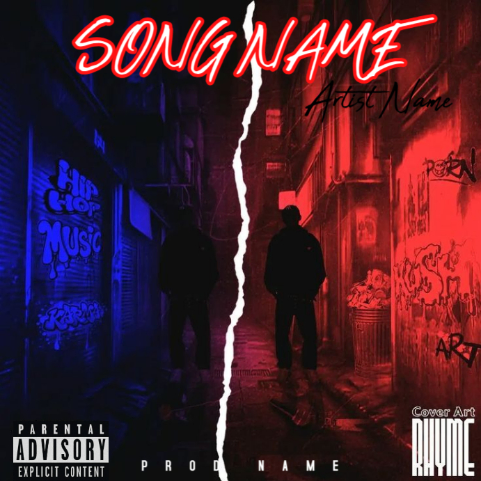 album cover Template | PosterMyWall