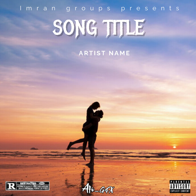 ALBUM COVER Template | PosterMyWall