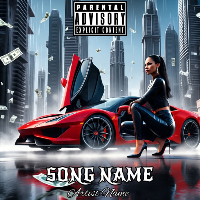 album cover Template | PosterMyWall