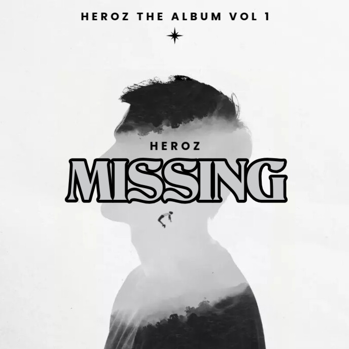 Copy of MISSING Album Cover | PosterMyWall