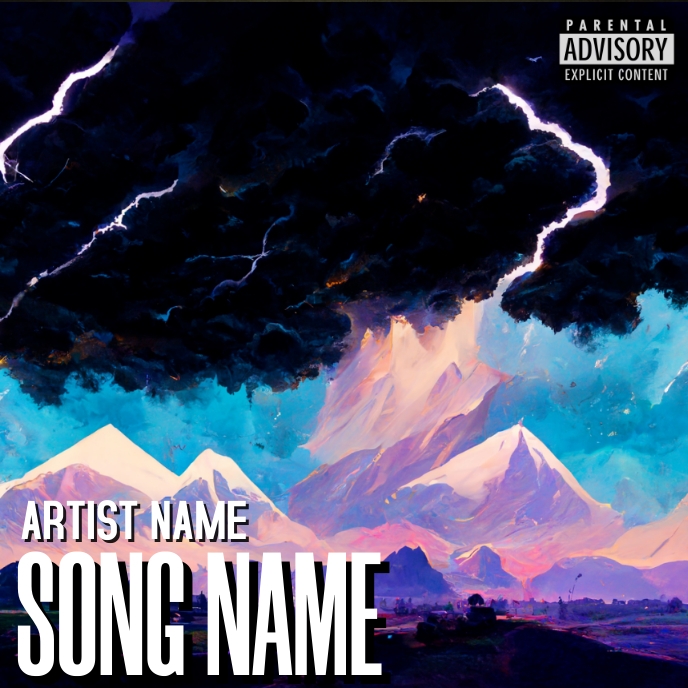 Album cover Template | PosterMyWall