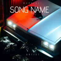 red roses love rap mixtape cover art template | PosterMyWall